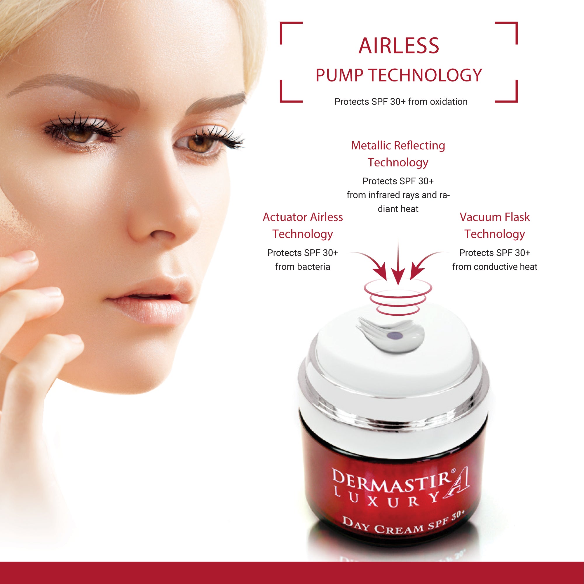 Dermastir Day Cream SPF30+ White